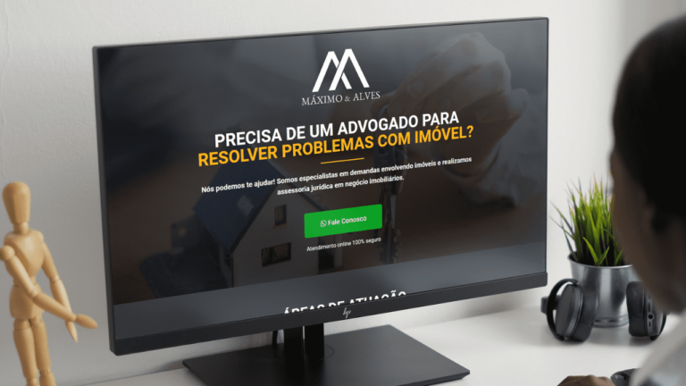 Landing Page de advogado (L. Meirelles) - Marcus Oliveira Dev